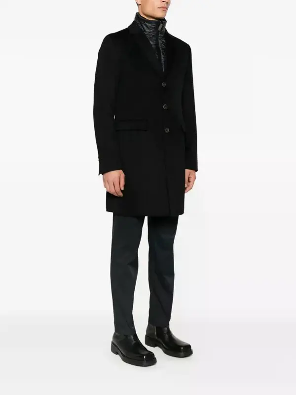 Herno Detachable Liner Button Coat