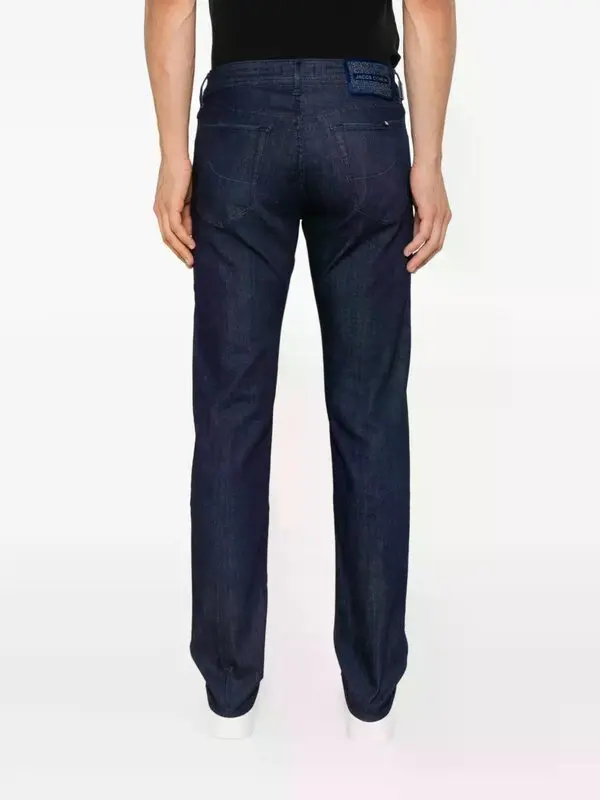 Jacob Cohen Slim-fit Jeans With Embroidered Detail