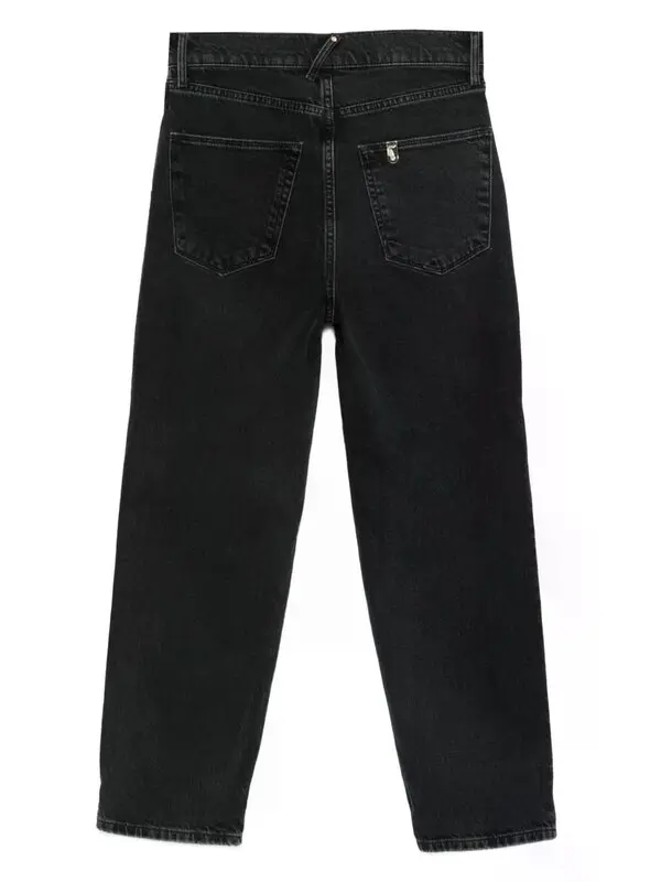 Liu Jo Logo Plaque Straight-leg Jeans