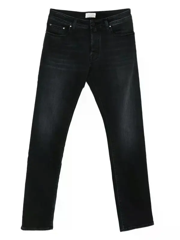 JACOB COHЁN Wash-effect Straight-leg Jeans