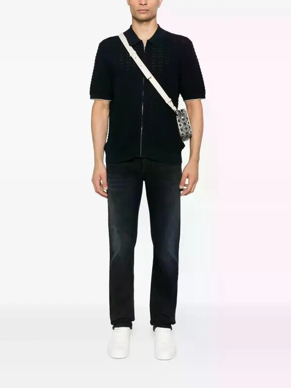 JACOB COHЁN Wash-effect Straight-leg Jeans
