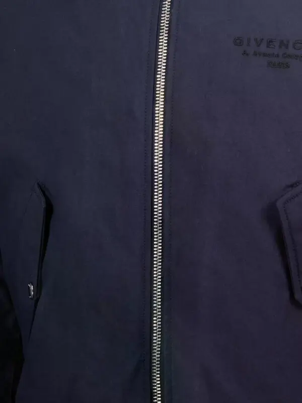 Givenchy Logo Detail Bomber Jacket