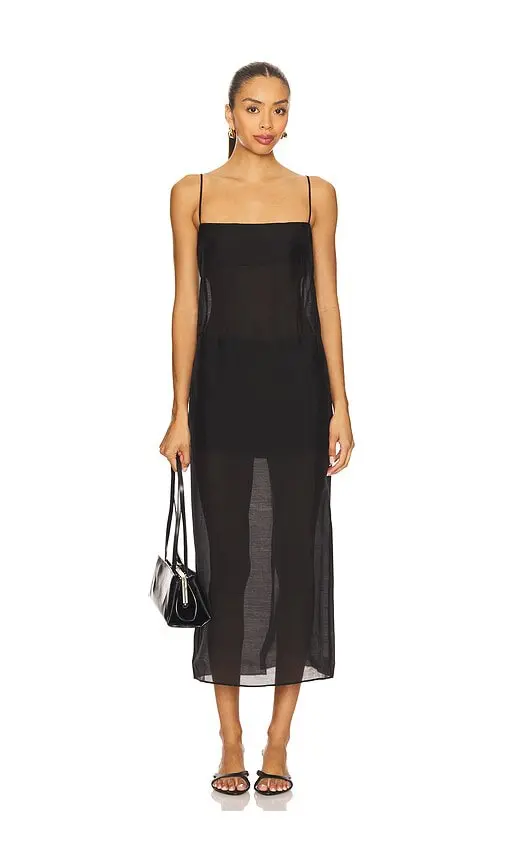 EAVES X Coco Ettore Maxi Dress - Black