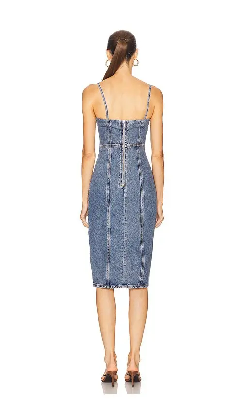 FLEUR DU MAL Snap Midi Dress In . Also