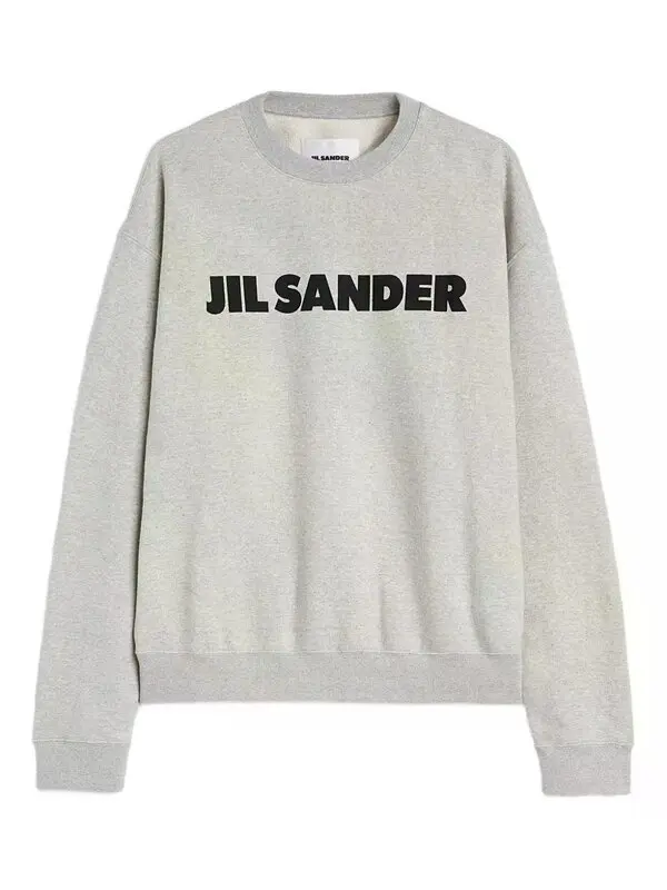 JIL SANDER Cotton Logo Sweatshirt