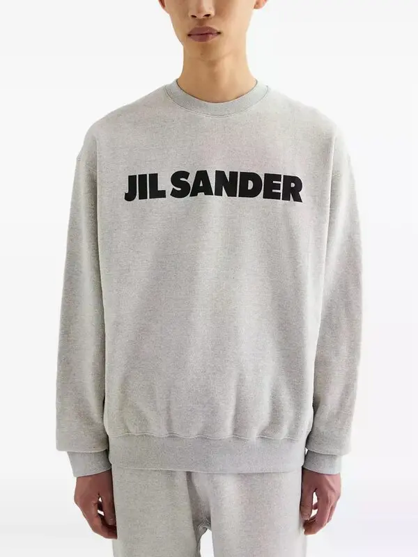 JIL SANDER Cotton Logo Sweatshirt