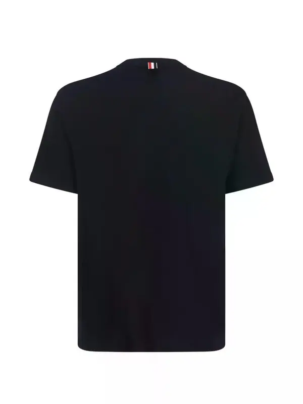 Thom Browne 4-bar Detail T-shirt - Blue