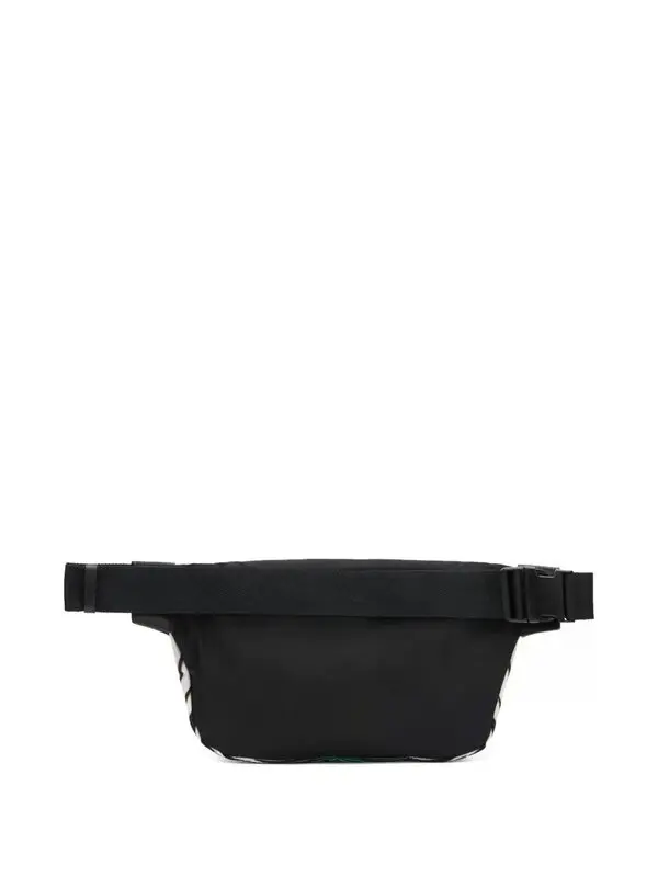 Roberto Cavalli Leaf-print Belt Bag