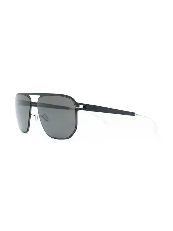 Mykita Perry Square-frame Sunglasses - Silver