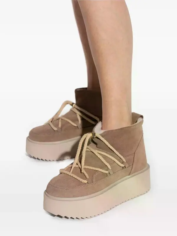 Inuikii Lace-up Platform Boots