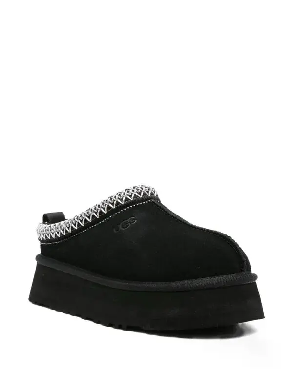 UGG Tazz Ii Suede Platform Slippers - Black