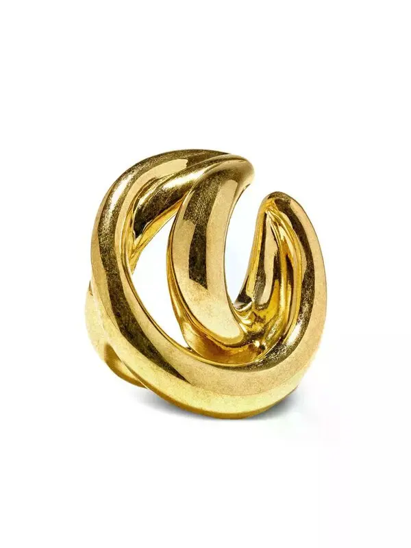 PANCONESI Triptych Triple-ring Ear Cuff - Gold