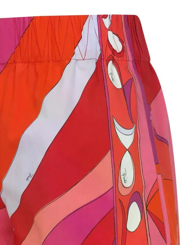 Emilio Pucci Pesci Print Shorts