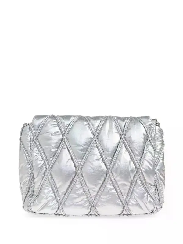 DIESEL® Shoulder Bag With Chain Strap - Grey