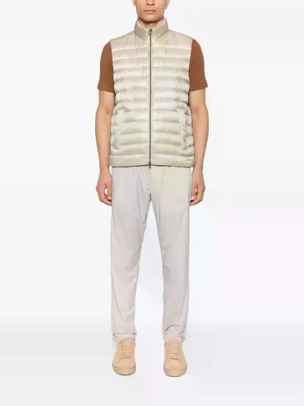 Herno Drawstring Pleated Trousers - Neutrals