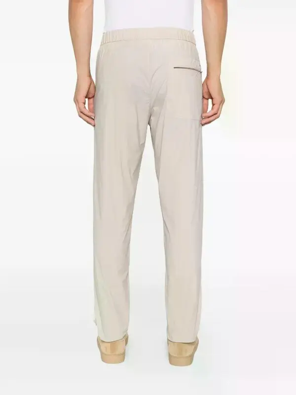 Herno Drawstring Pleated Trousers - Neutrals
