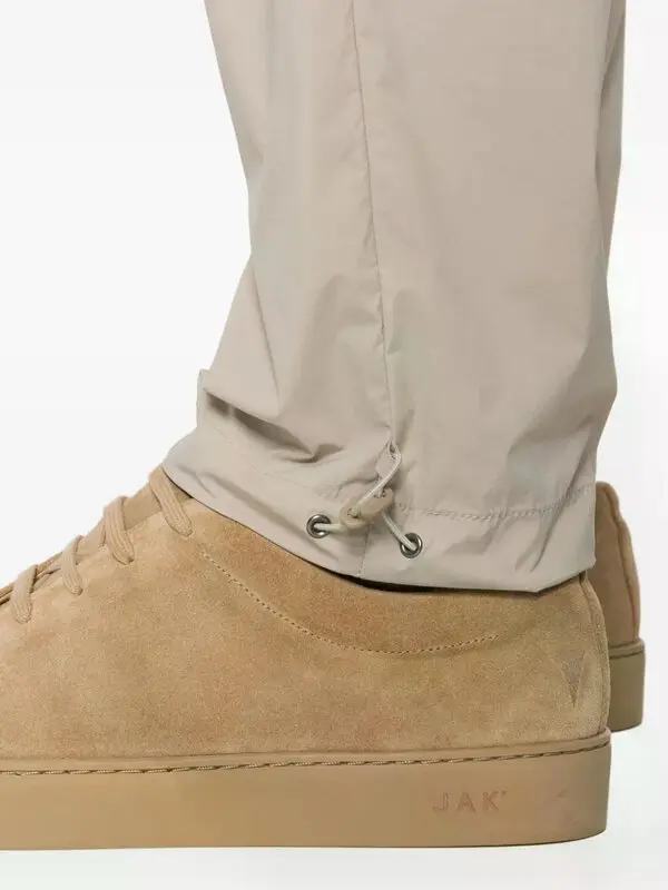 Herno Drawstring Pleated Trousers - Neutrals