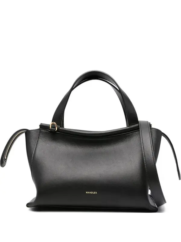WANDLER Logo Detail Tote Bag - Black