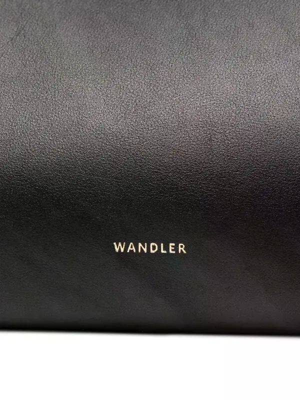 WANDLER Logo Detail Tote Bag - Black