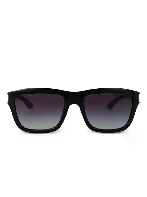 DIESEL® Perforated Square-frame Sunglasses - Black