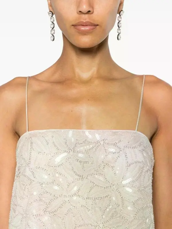 ROTATE BY BIRGER CHRISTENSEN Sequin-embellished Blouse
