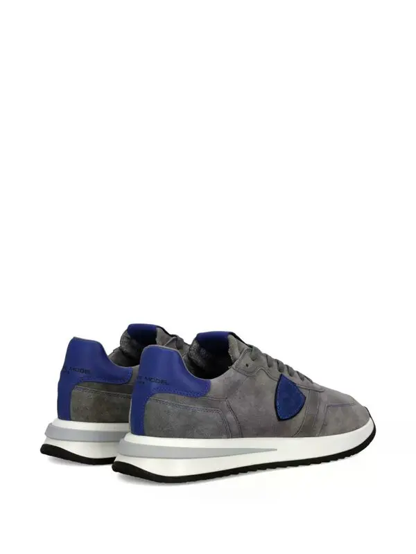 Philippe Model Suede Panelled Sneakers - Grey