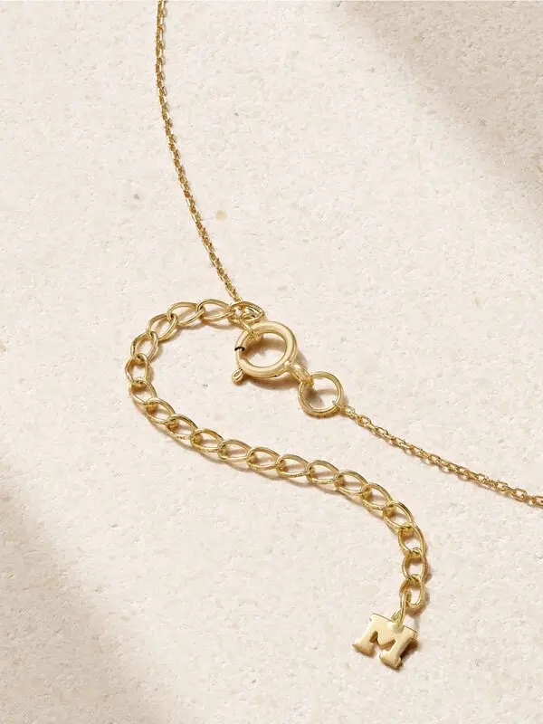 Mateo Donut 14-karat Jade And Diamond Necklace