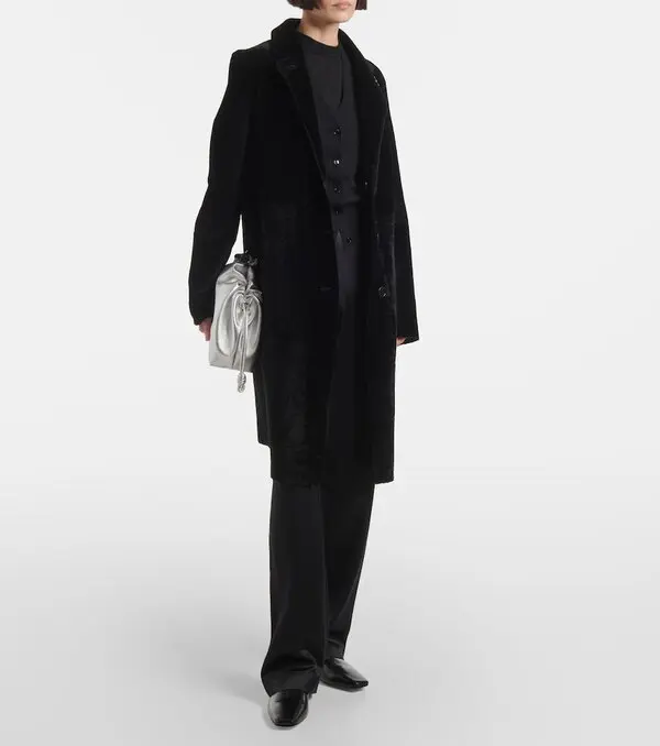 JOSEPH Sahel Silk Straight Leg Trousers