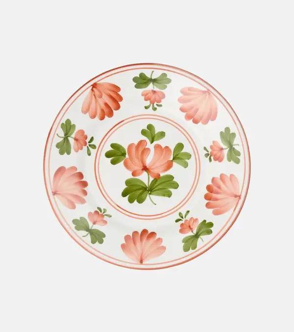 CABANA Blossom Ceramic Dessert Plate - Multicoloured