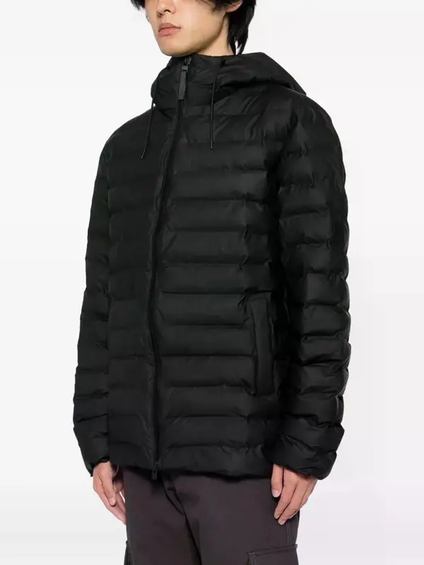 Rains Padded Logo-patch Jacket