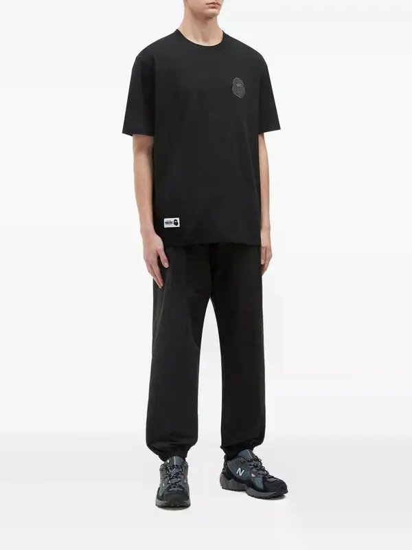 FINGERCROXX Embroidered-logo T-shirt