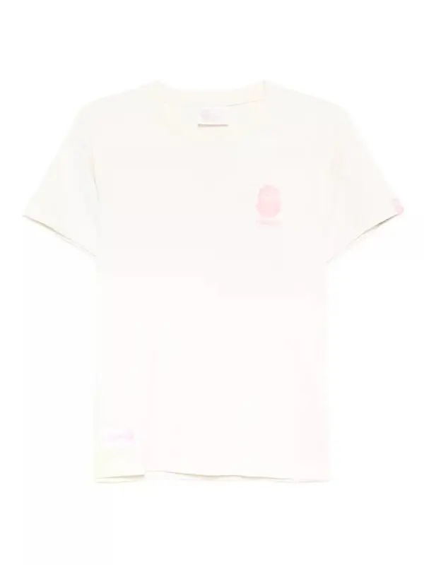 FINGERCROXX Logo Print T-shirt - Neutrals