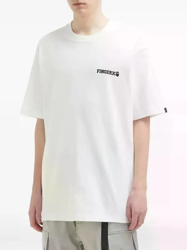 FINGERCROXX Logo-print T-shirt