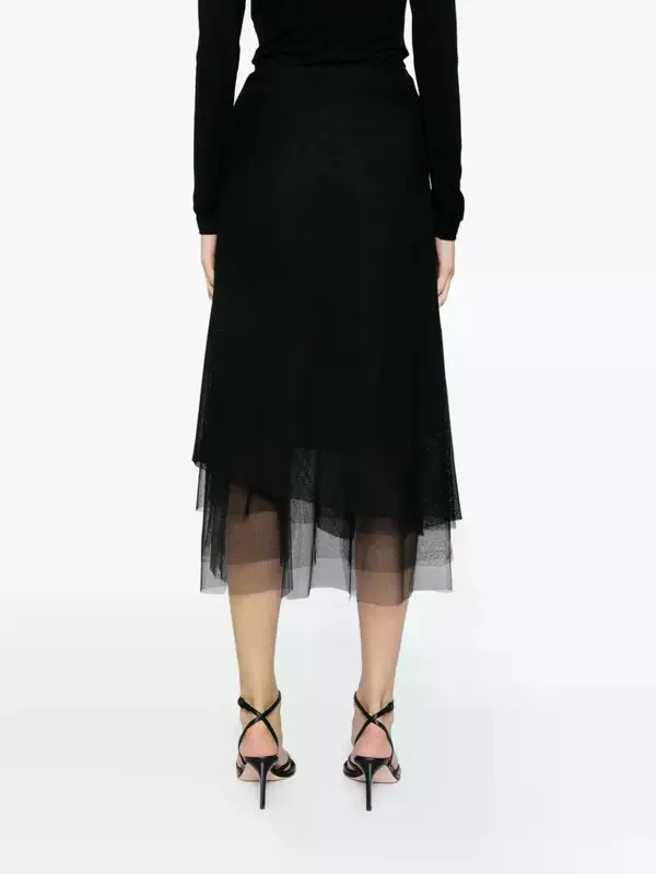 JNBY A-mesh Mid-rise Skirt