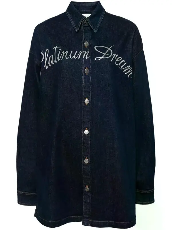 Stella McCartney X Sorayama Platinum Dream Denim Shirt