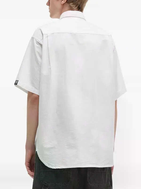 FINGERCROXX Embroidered Short-sleeve Shirt