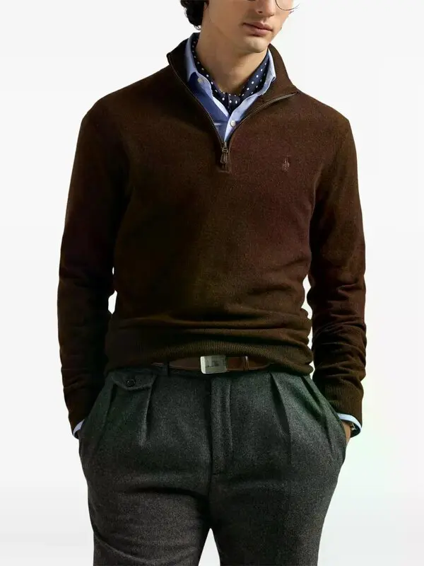 Polo Ralph Lauren Merino Wool Half-zip Pullover