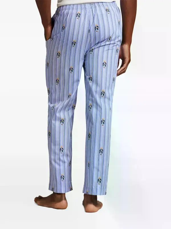 Polo Ralph Lauren Striped Embroidered Cotton Pyjamas