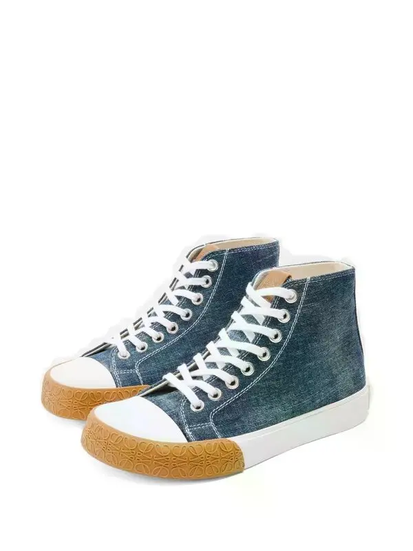Loewe High-top Denim Trainers
