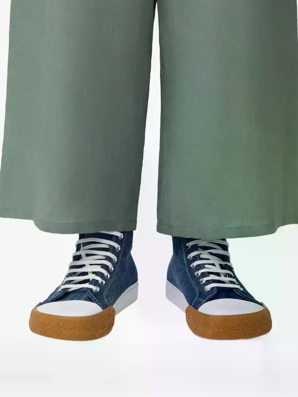 Loewe High-top Denim Trainers