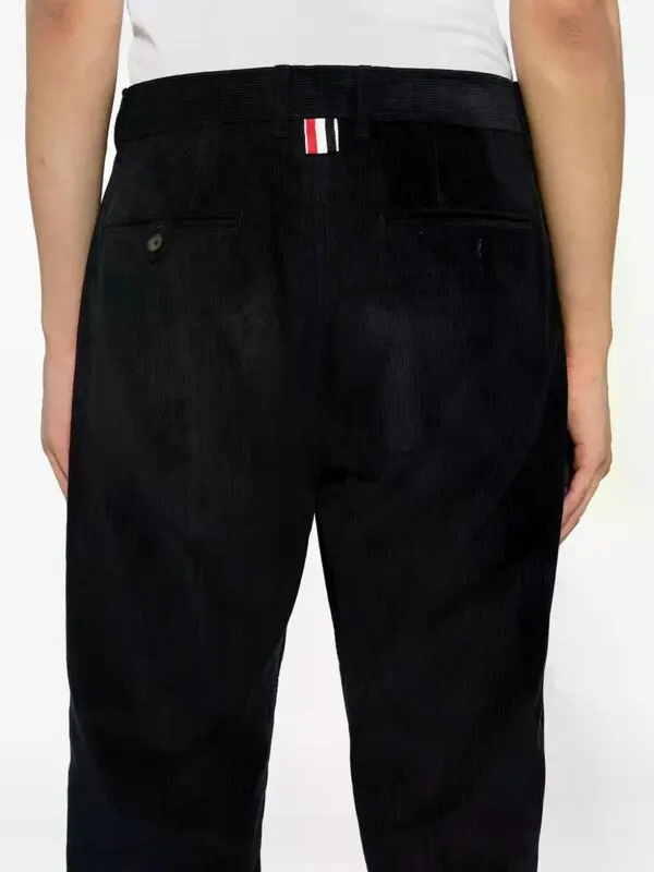 Thom Browne Tailored Cotton Trousers - Blue