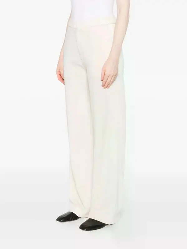 FORTE_FORTE High-waisted Wide-leg Trousers