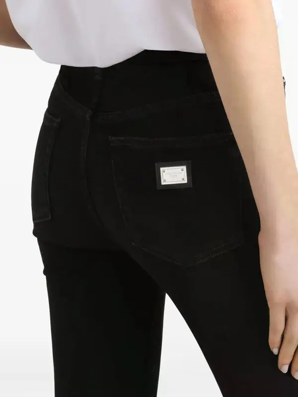 Dolce & Gabbana High-rise Five-pocket Jeans