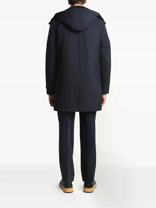 FAY Hooded Coat With Removable Inner Layer