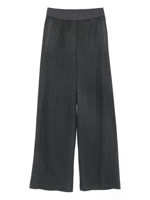 Peserico Elastic-waistband Trousers - Grey