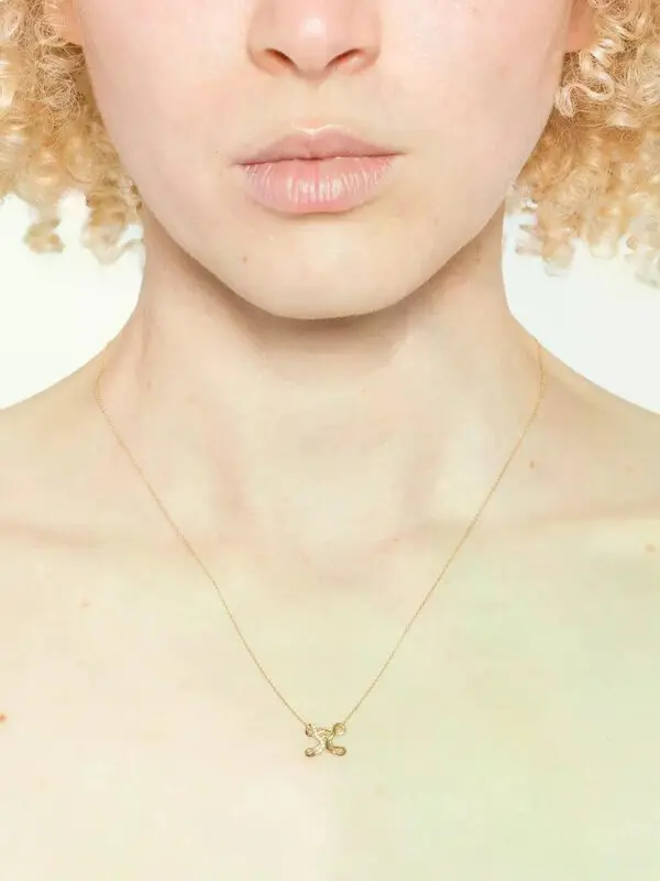 Charlotte Chesnais 18kt Yellow Diamond Necklace - Gold