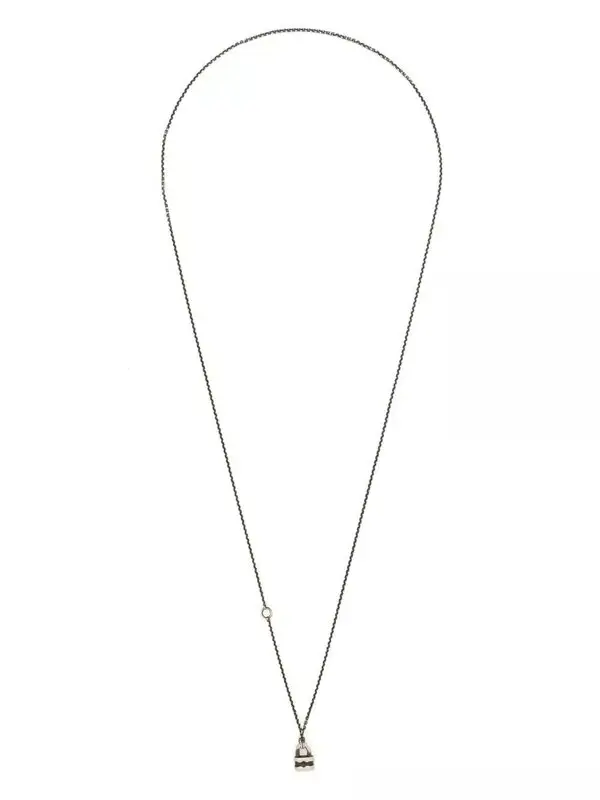 Werkstatt:München Mini Lock Necklace - Silver