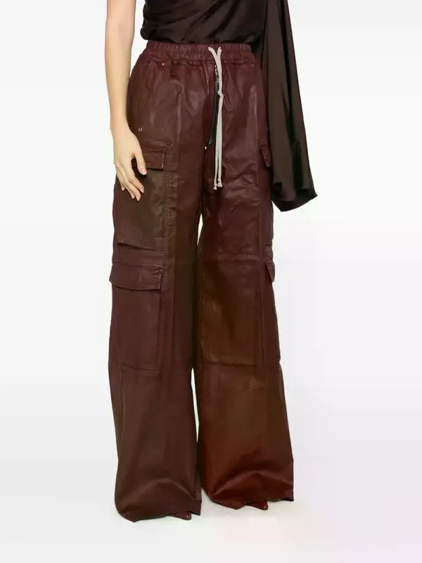 Rick Owens Cotton Cargo Trousers