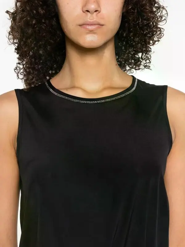 Peserico Embellished Sleeveless Top