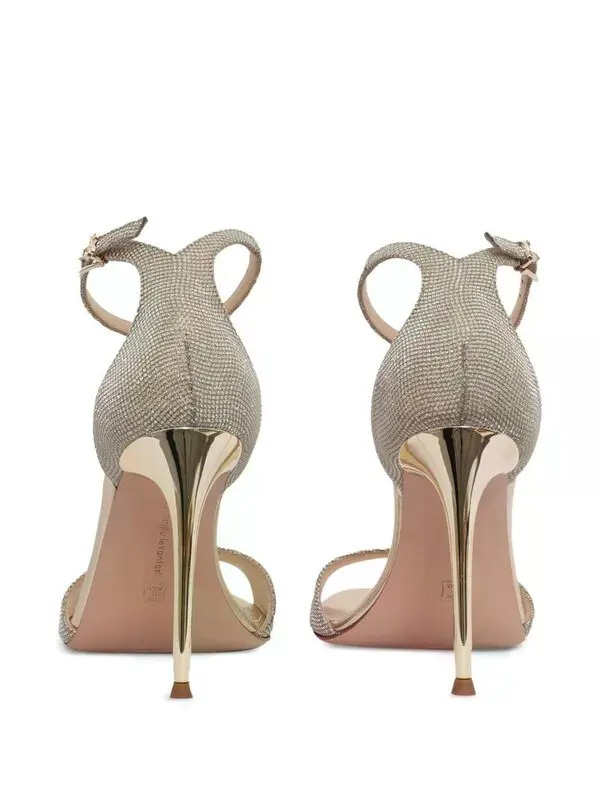SERGIO LEVANTESI 100mm Ankle-strap Stiletto Sandals